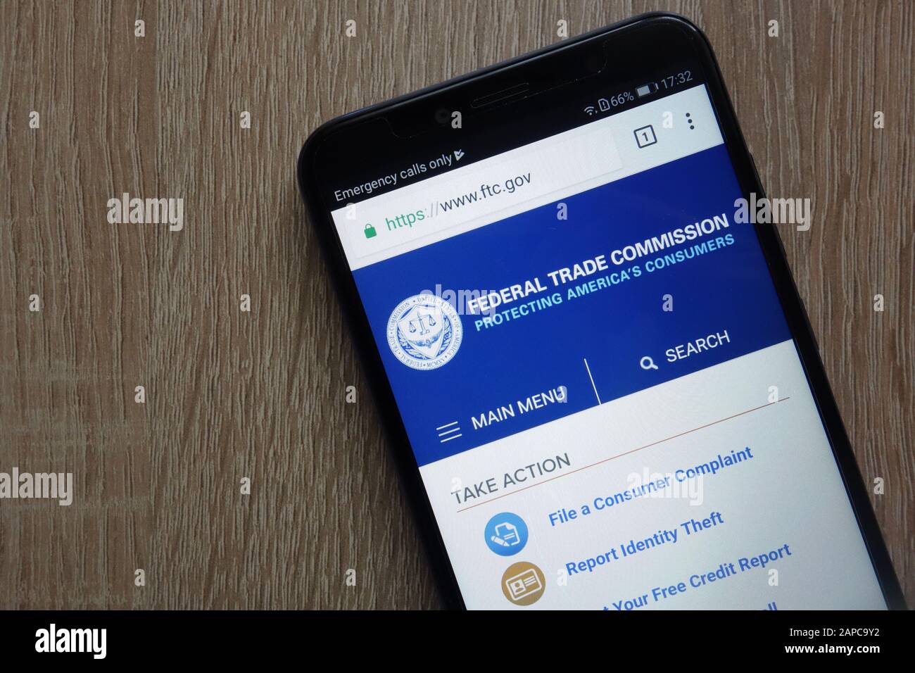 Federal trade commission logo hi-res stock photography and images - Alamy