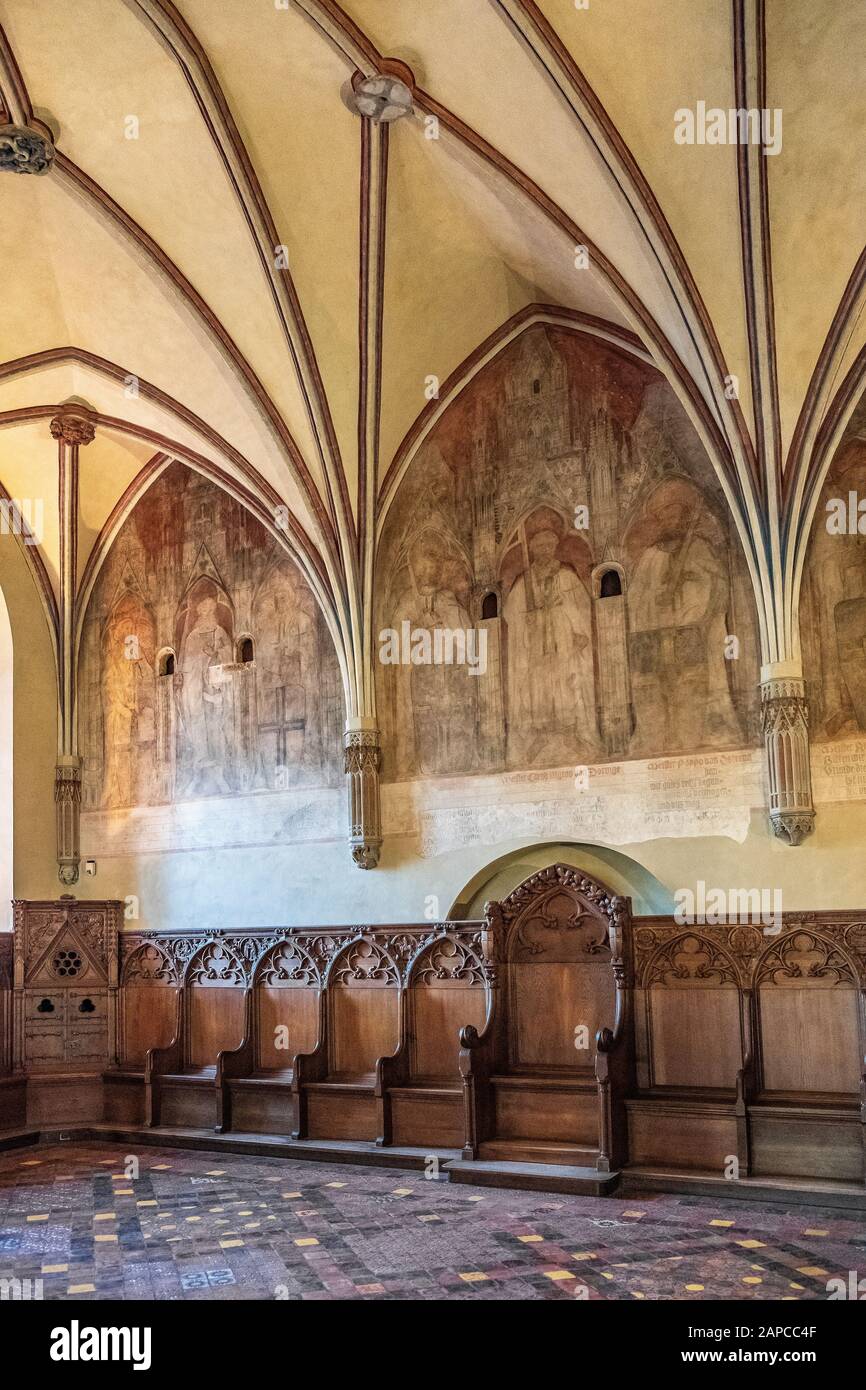 Interior of malbork castle hi-res stock photography and images - Alamy