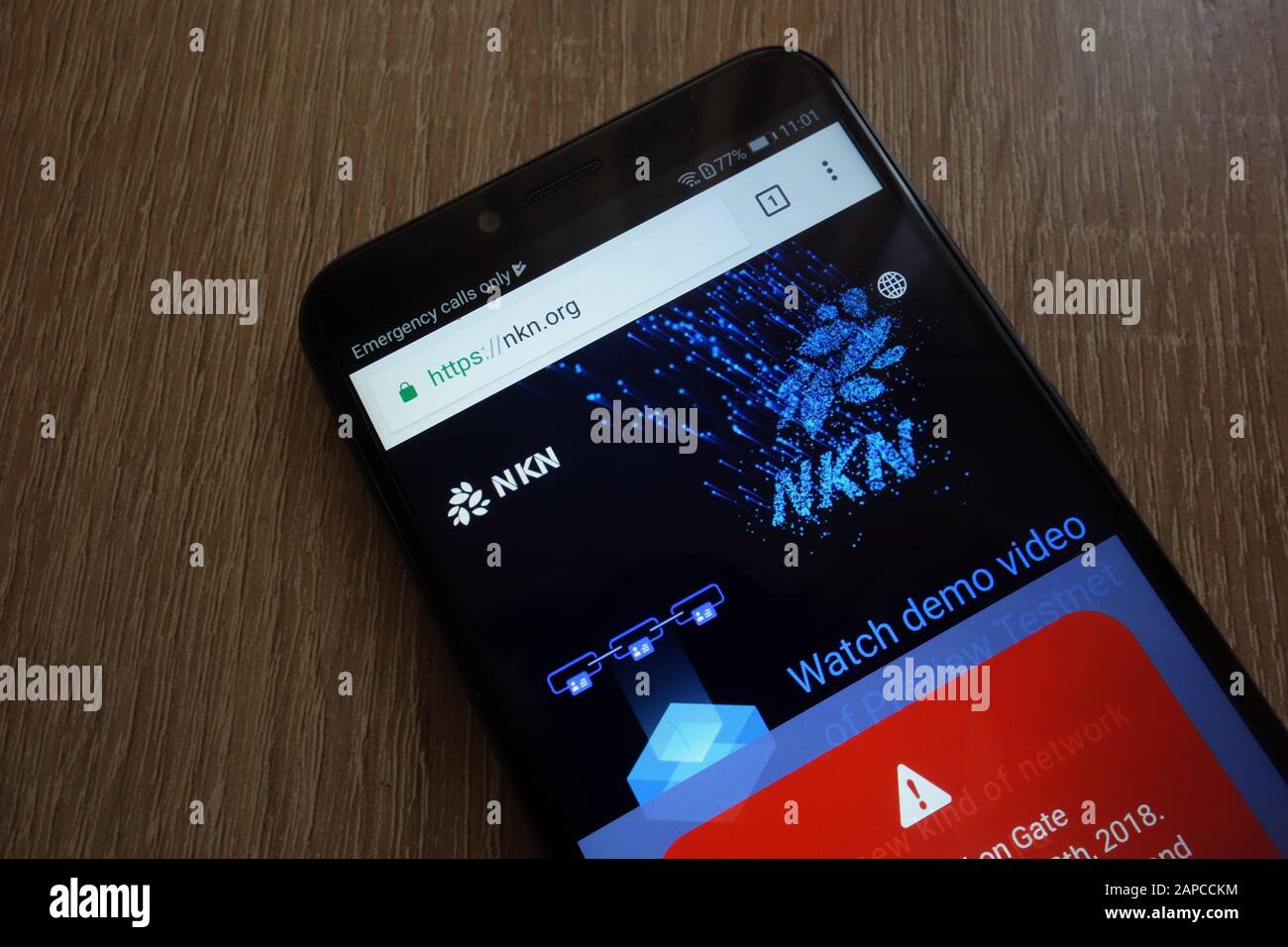 Nkn logo hi-res stock photography and images - Alamy