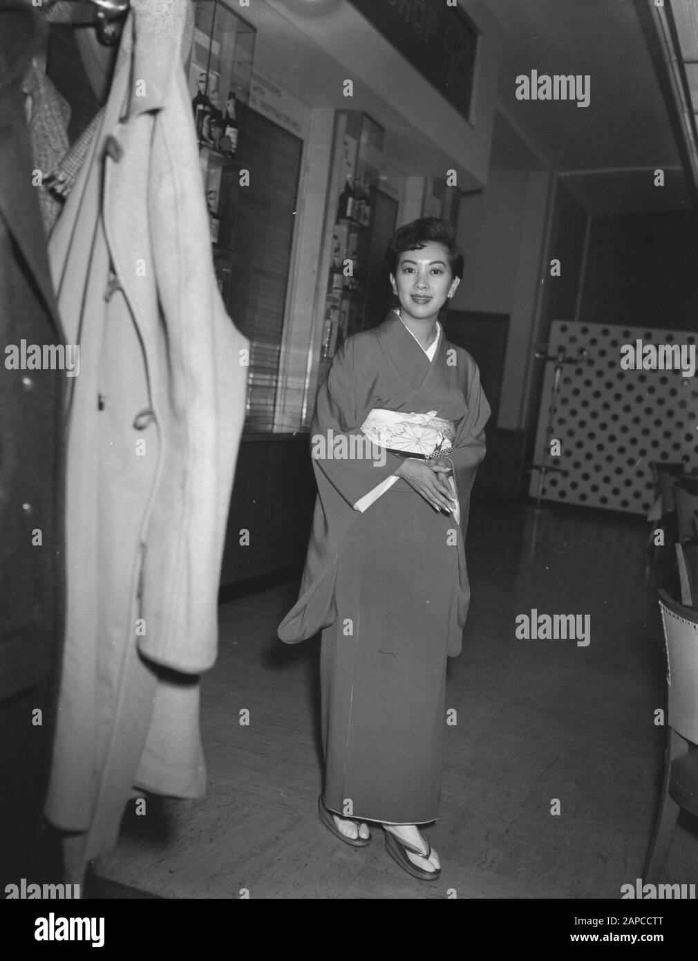 Arrival japanese film star miiko taka hi-res stock photography and ...