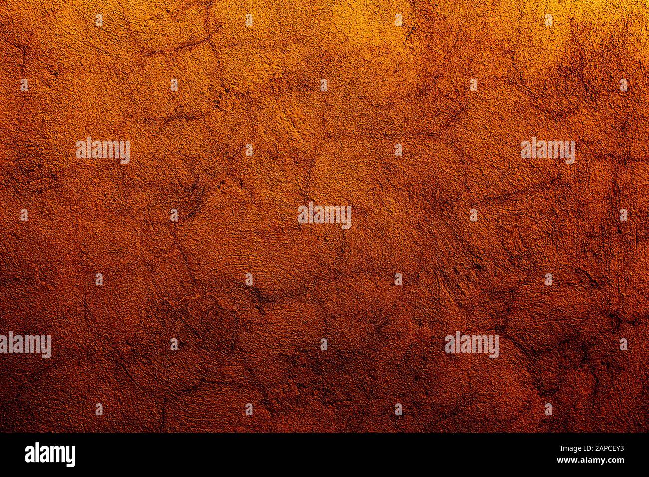 Copper colored wall texture background with textures of different ...