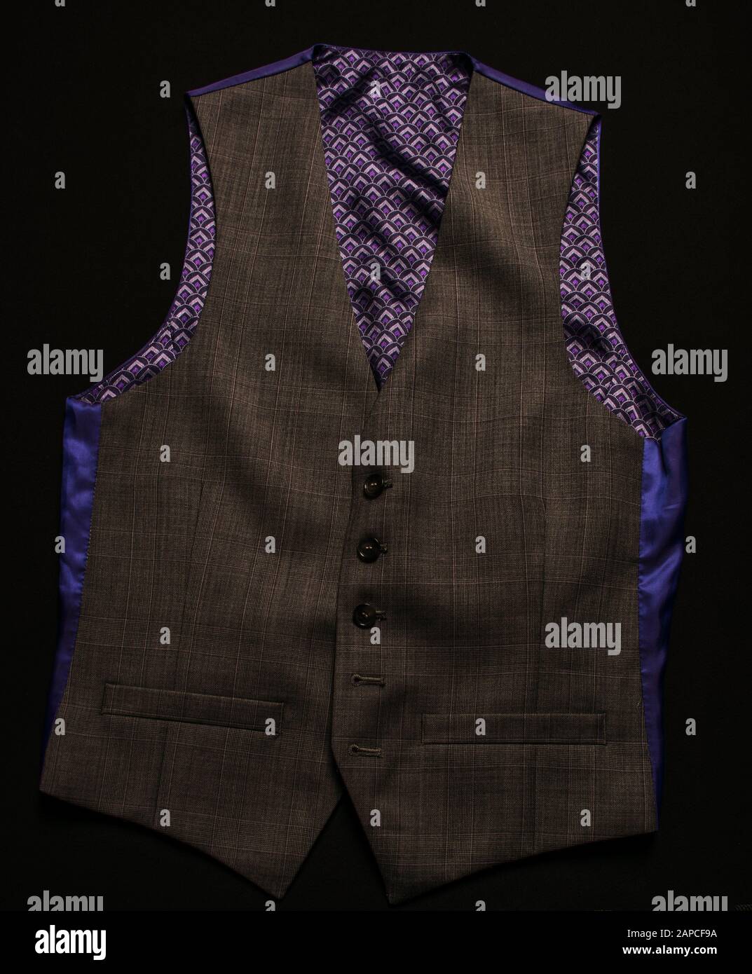 Black waistcoat hi-res stock photography and images - Alamy