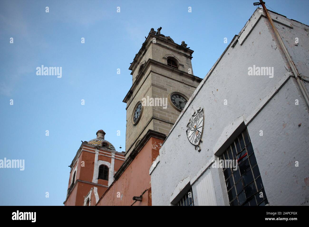 Real del Monte, old miner town in state of Hidalgo, Mexico Stock Photo ...