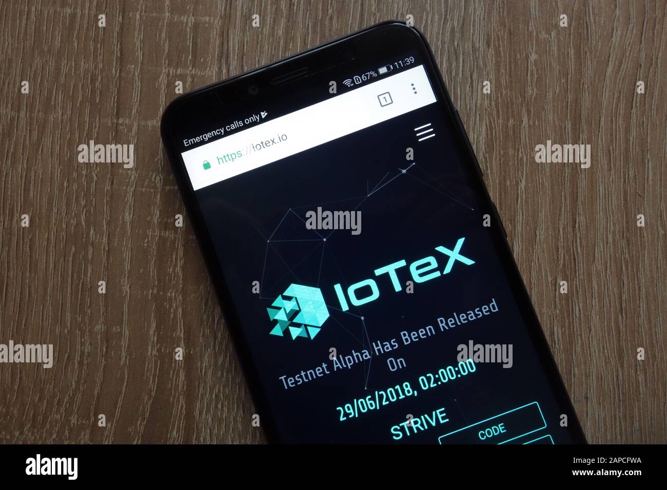 Iotex hi-res stock photography and images - Alamy