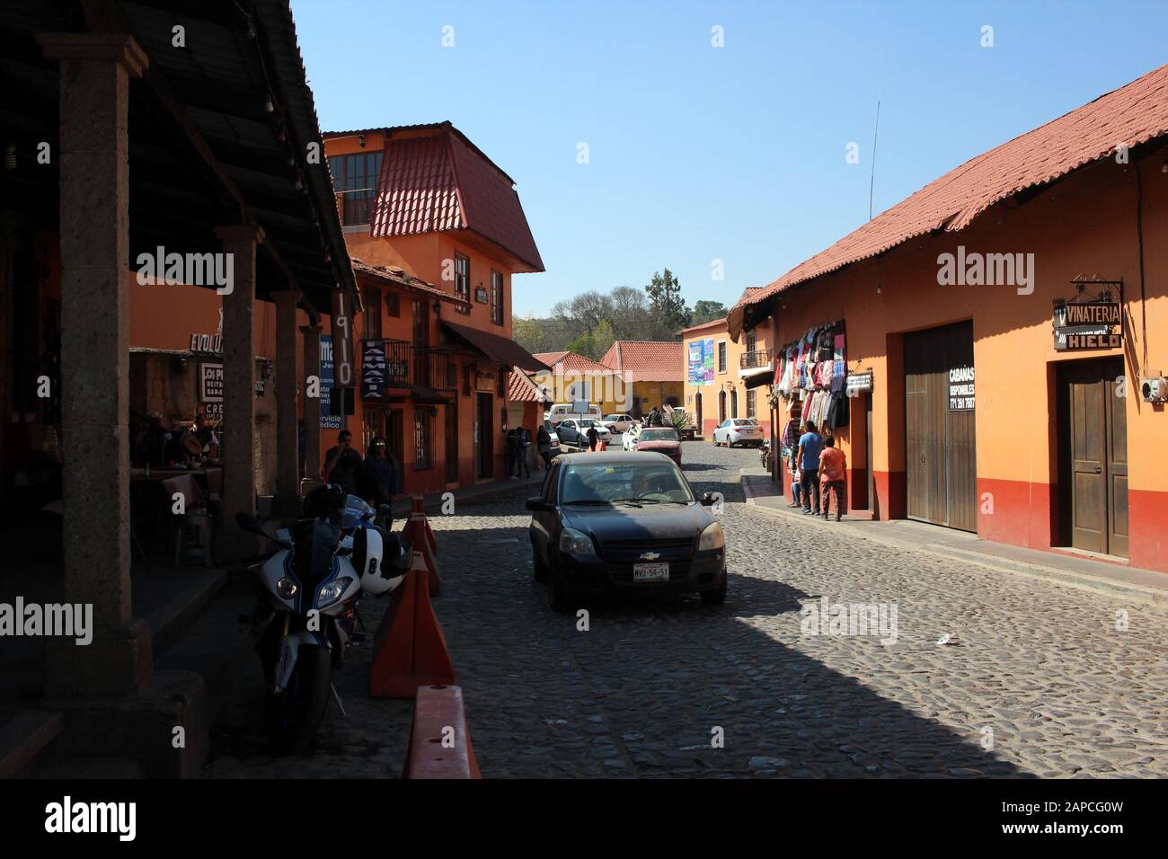 Huasca de Ocampo, Hidalgo, Mexico Stock Photo - Alamy