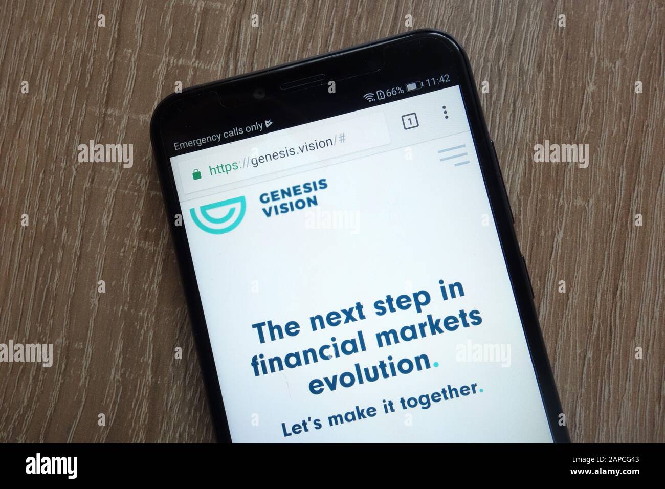 Genesis vision coin hi-res stock photography and images - Alamy