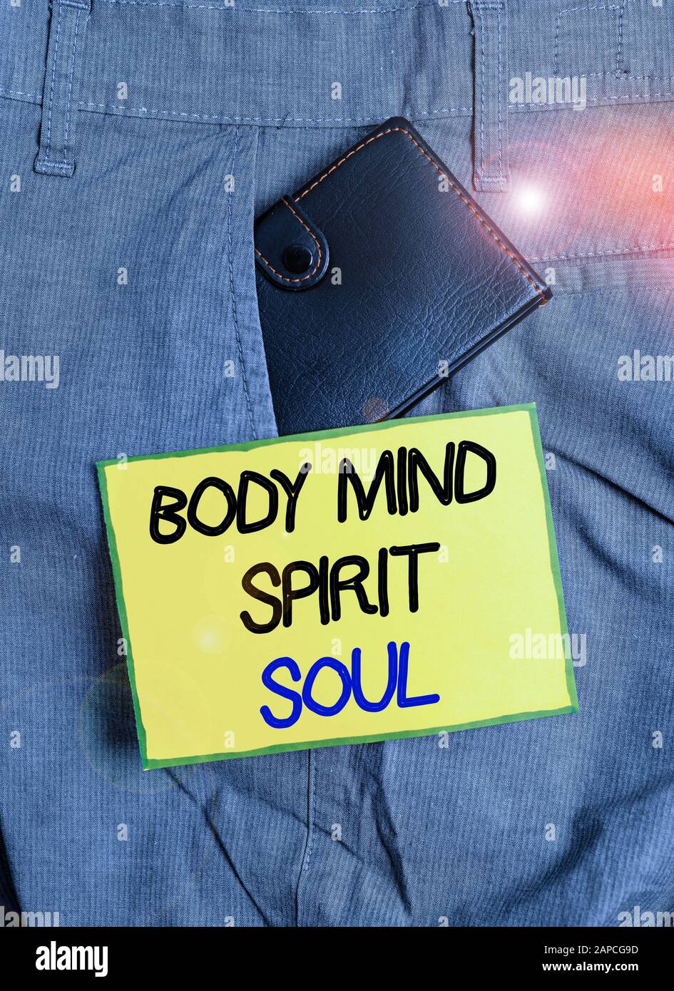 Handwriting text writing Body Mind Spirit Soul. Conceptual photo ...