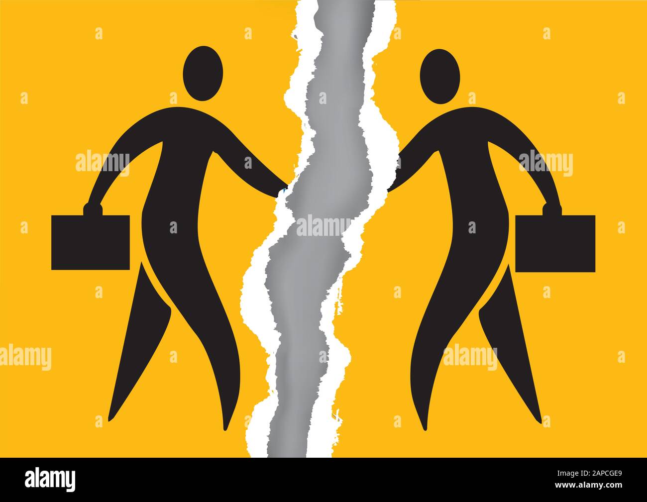 Business failure vector vectors hi-res stock photography and images - Alamy