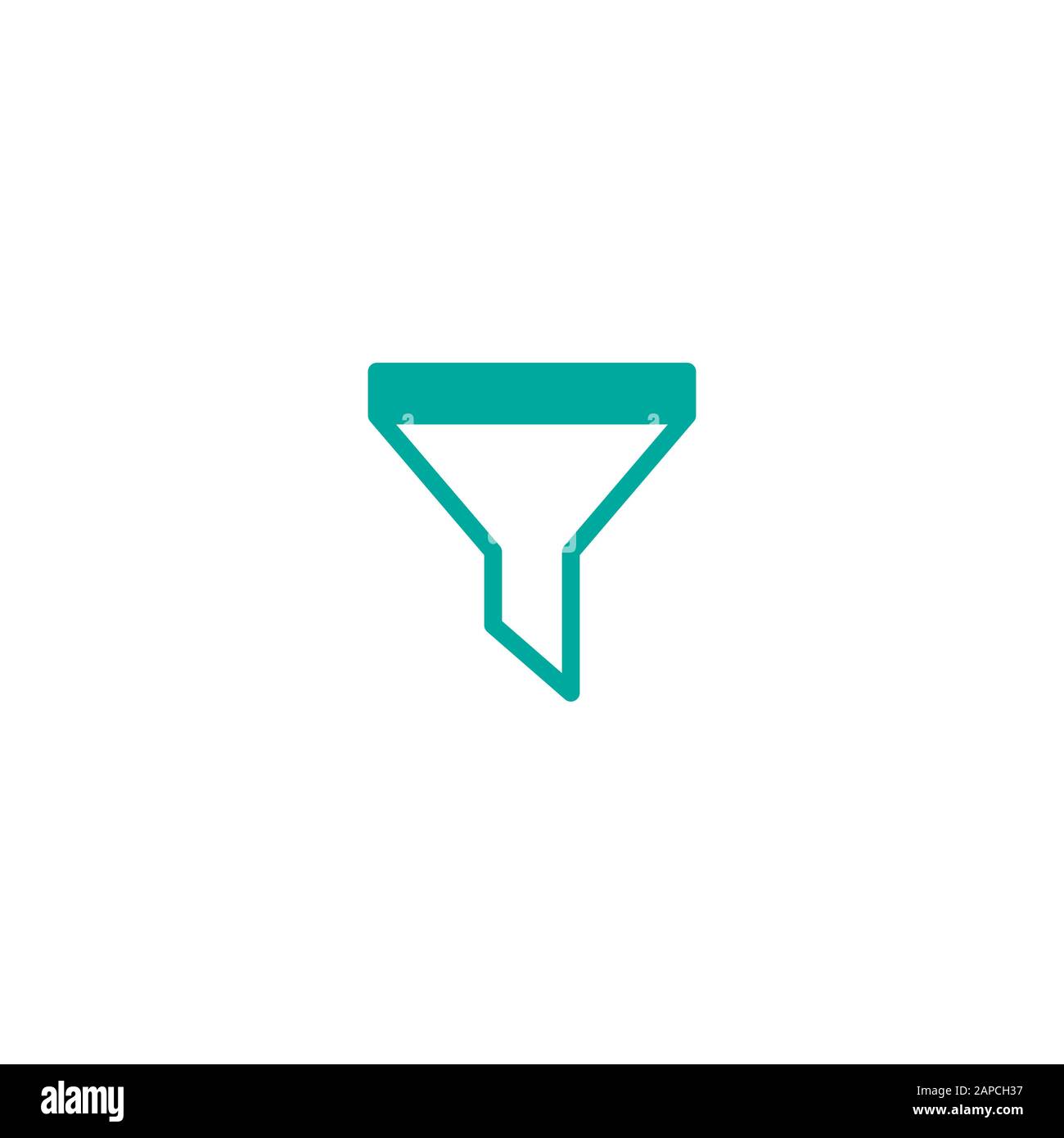 Data Funnel Icon Data, Education, Filter, Funnel, Process, Processing