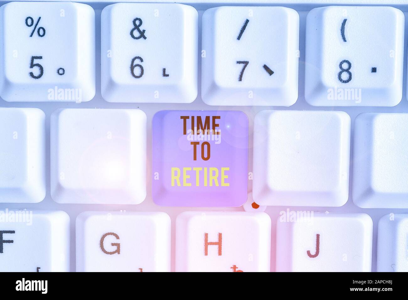 Handwriting text writing Time To Retire. Conceptual photo Take the ...