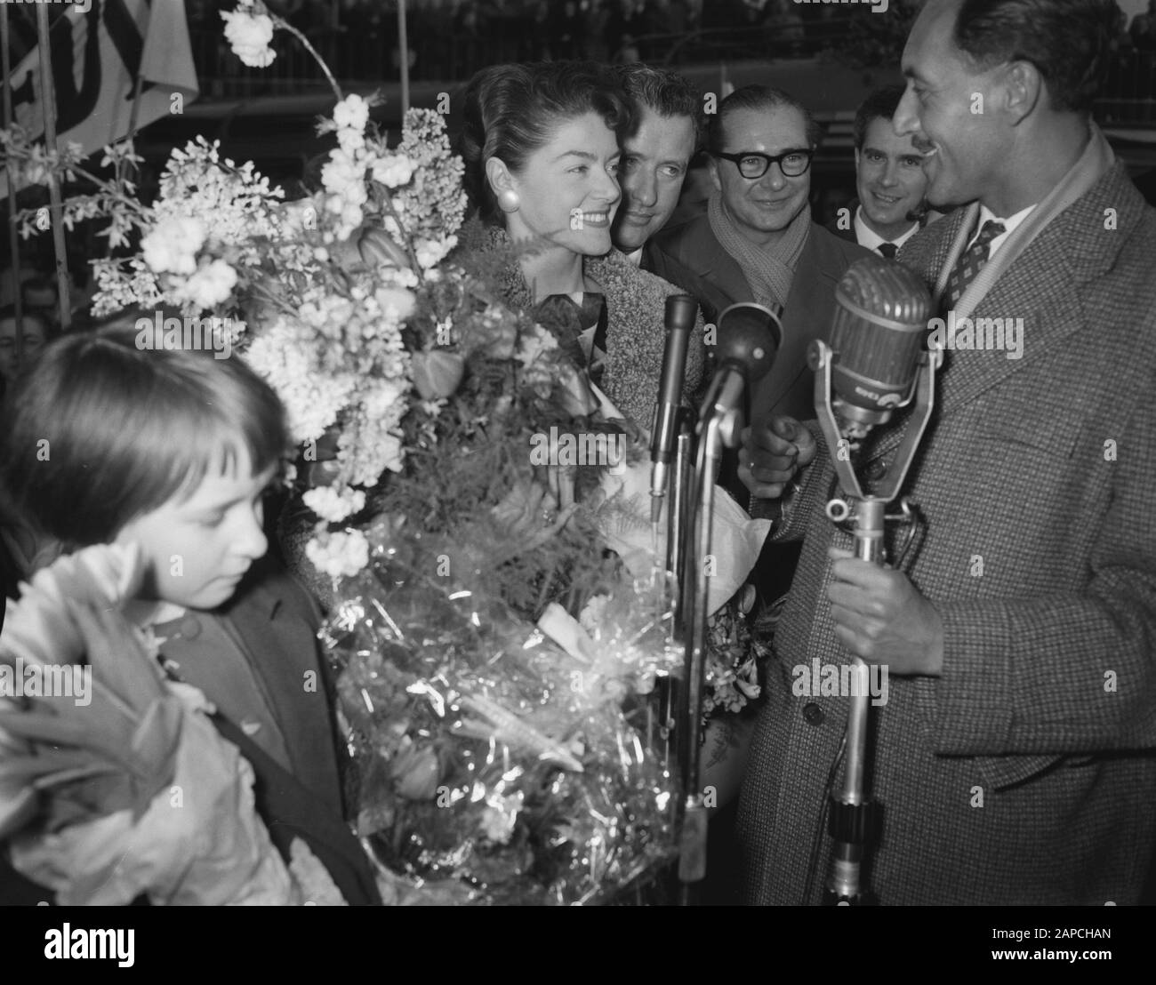 Eurovision song contest winner Black and White Stock Photos & Images ...