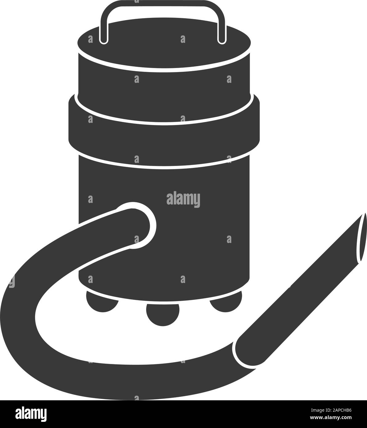 Vacuum cleaner icon for industrial style vacuum in vector Stock Vector ...