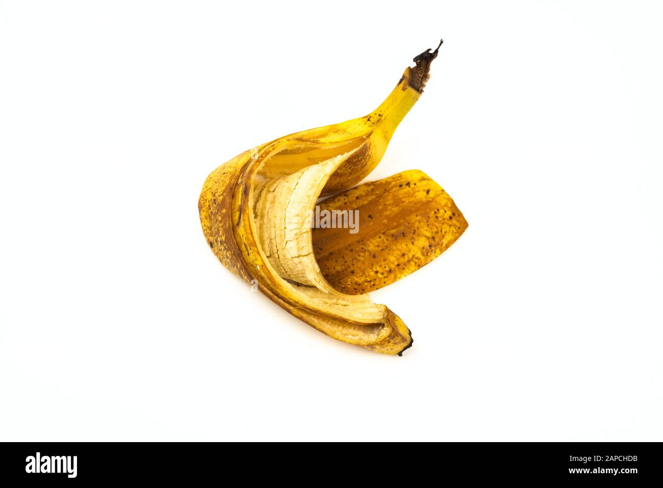 Side view ripe banana isolated hi-res stock photography and images - Alamy