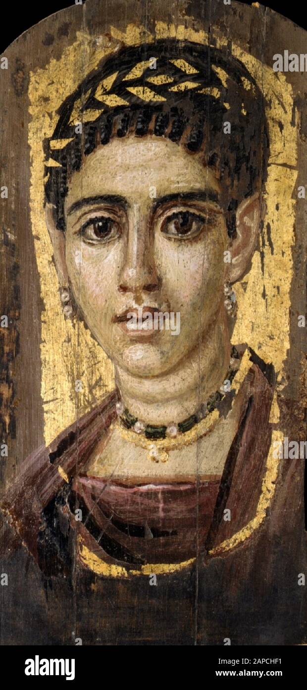 Fayum Portraits. Ancient Greek funeral paintings from 3rd century BC to ...