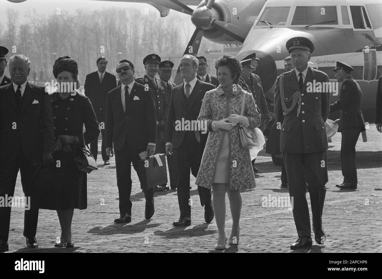 Visit of the Canadian Governor General Roland Michener, his Description ...