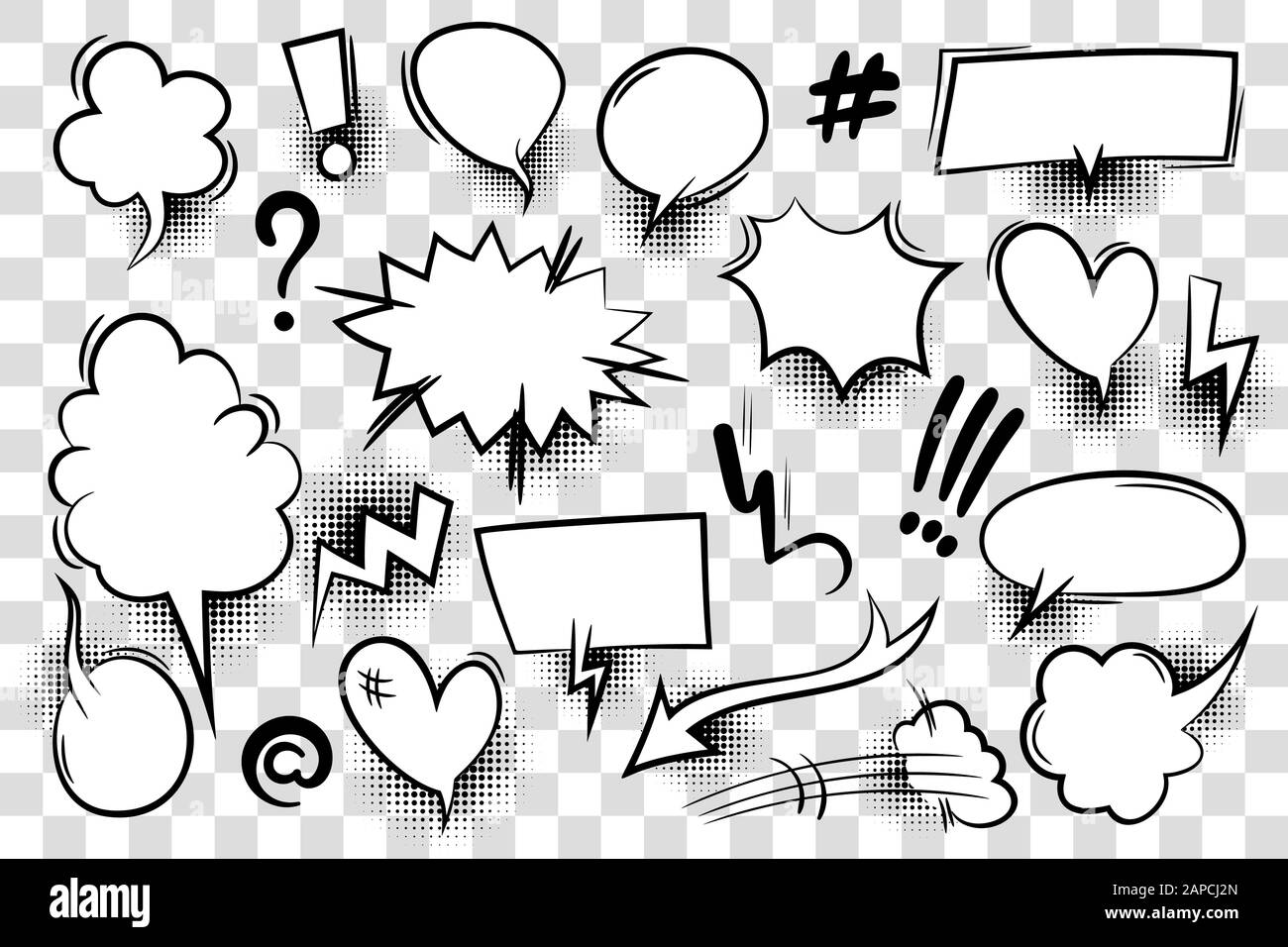 Comic book text speech bubble Stock Vector Image & Art - Alamy