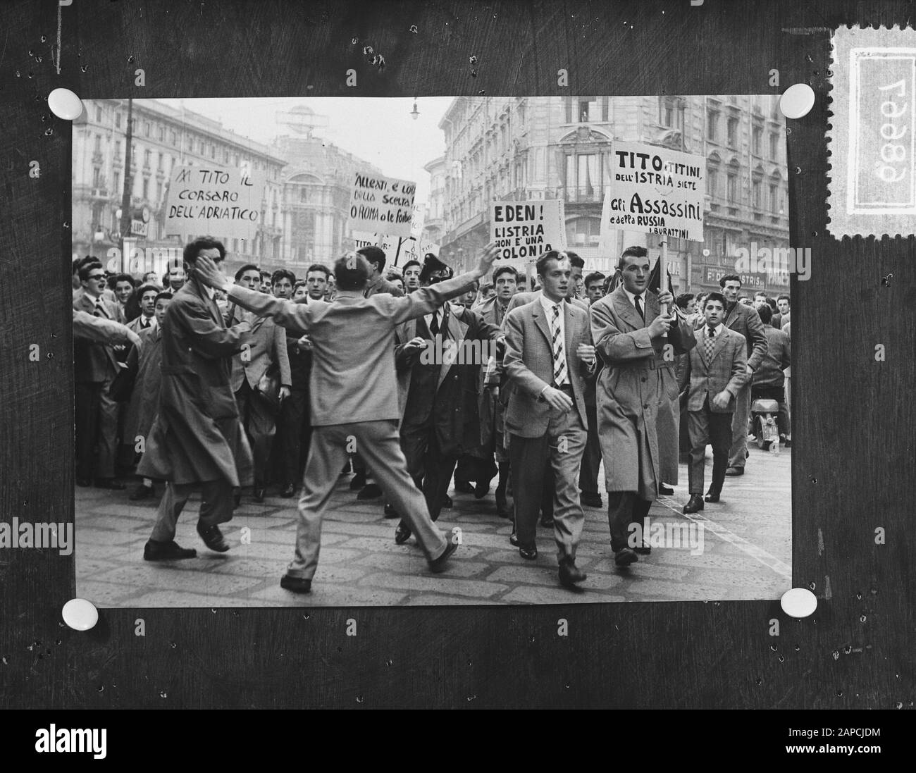 Liberation Parade Milan over Triest Date: December 1, 1954 Location ...