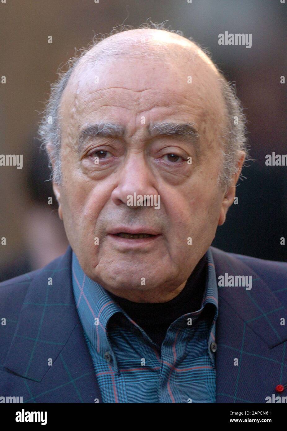 Mohamed Al-Fayed in 2008 appearing at the High Court in London for the ...