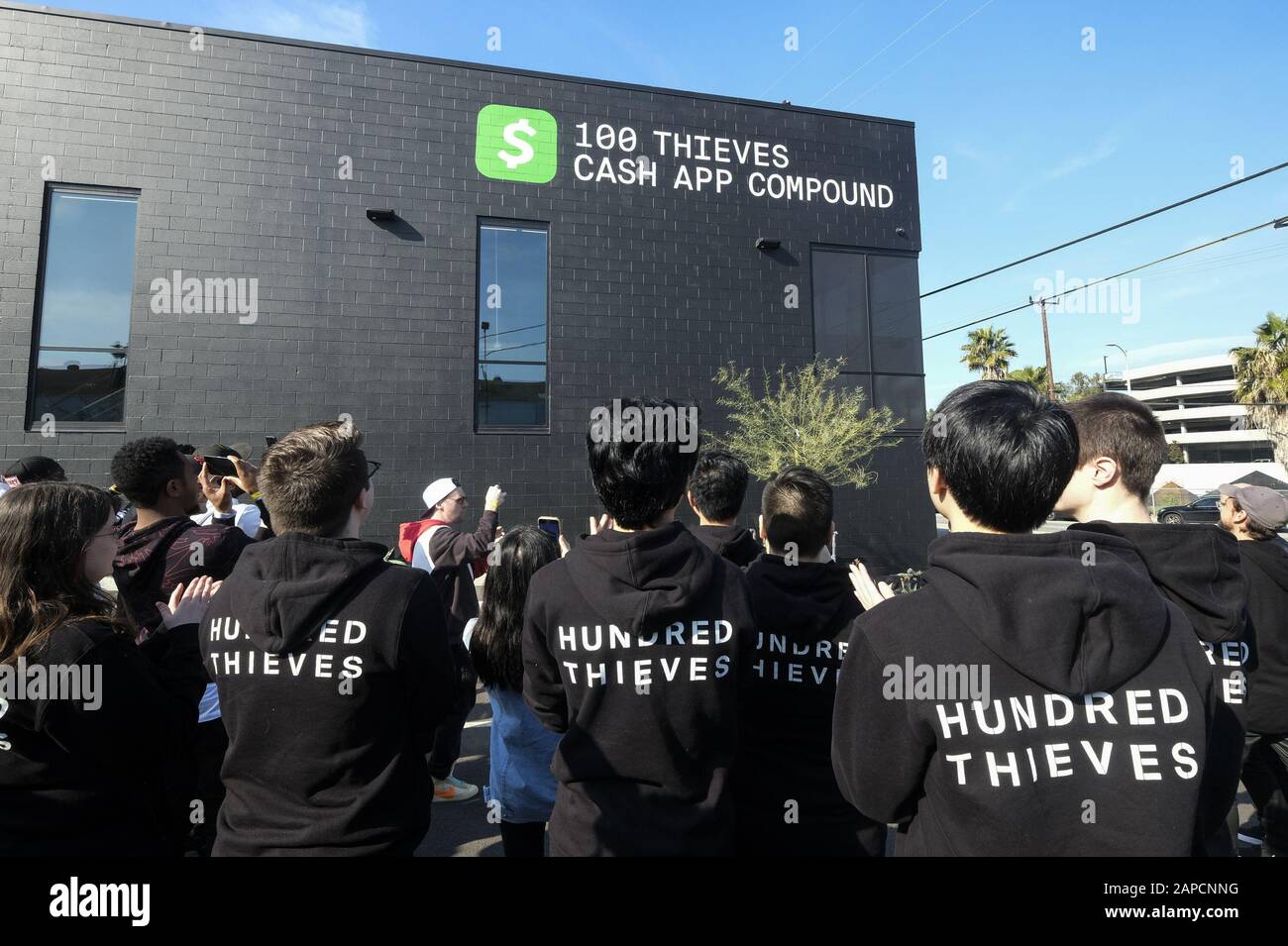 Los Angeles, California, USA. 22nd Jan, 2020. The 100 Thieves new ...