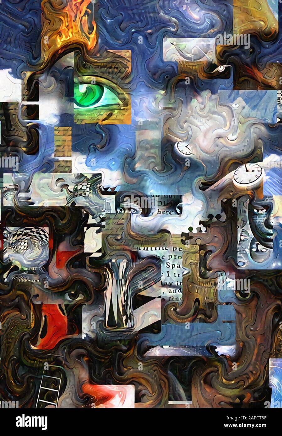 Modern Abstract Art Surreal