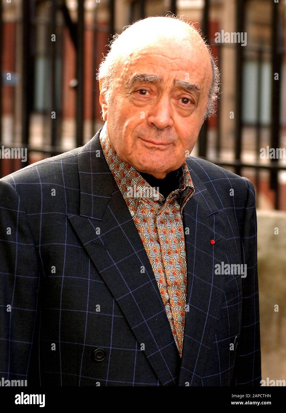 Mohamed Al-Fayed in 2008 appearing at the High Court in London for the ...