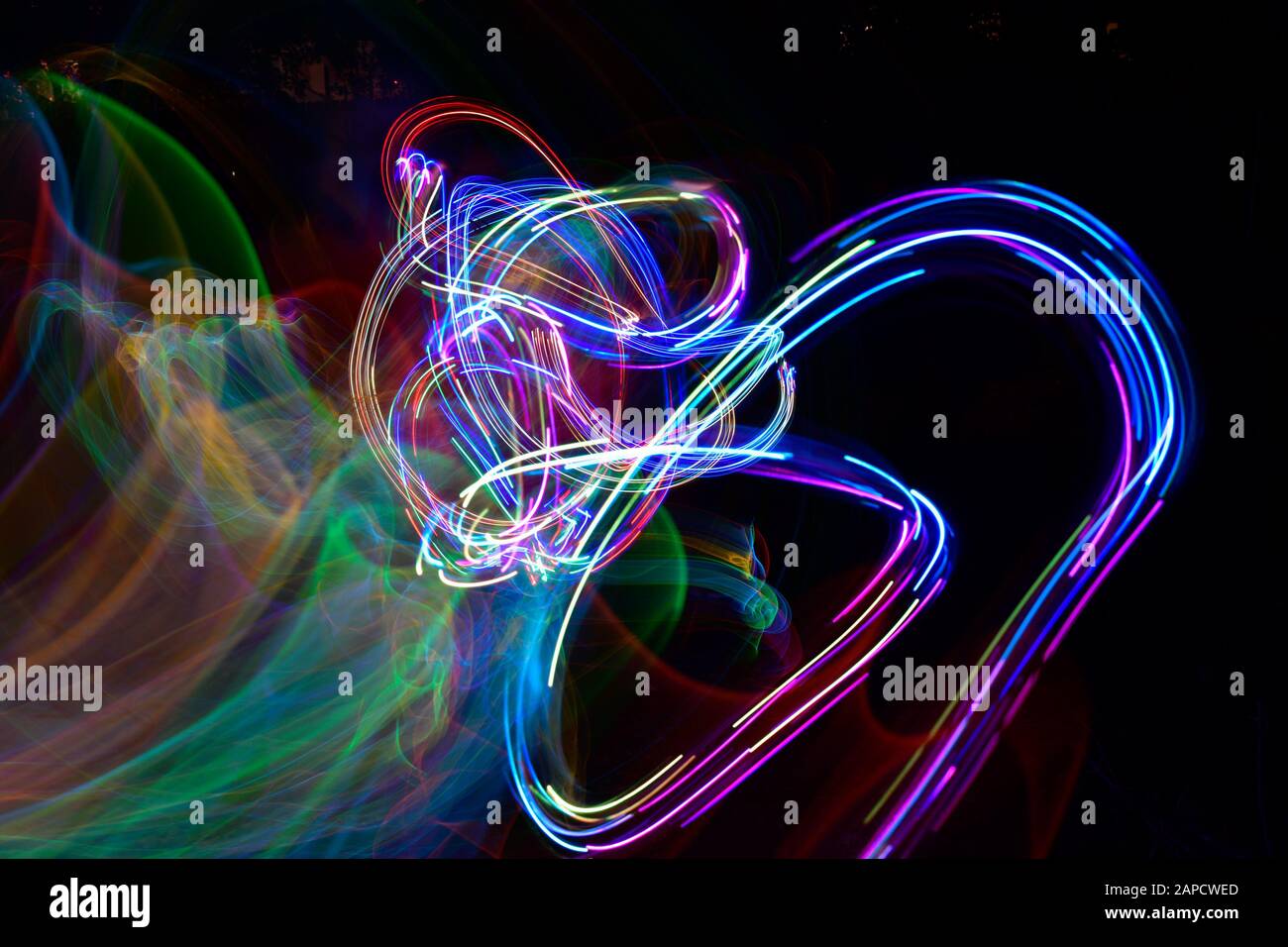 Light painting abstract photography Stock Photo - Alamy