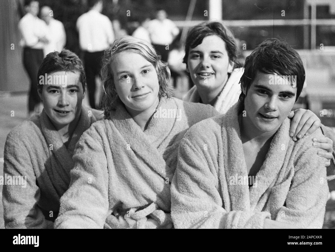Dutch relay team: Adrie Lasterie, Fineke Winkel, Erica Terpstra, Toos ...