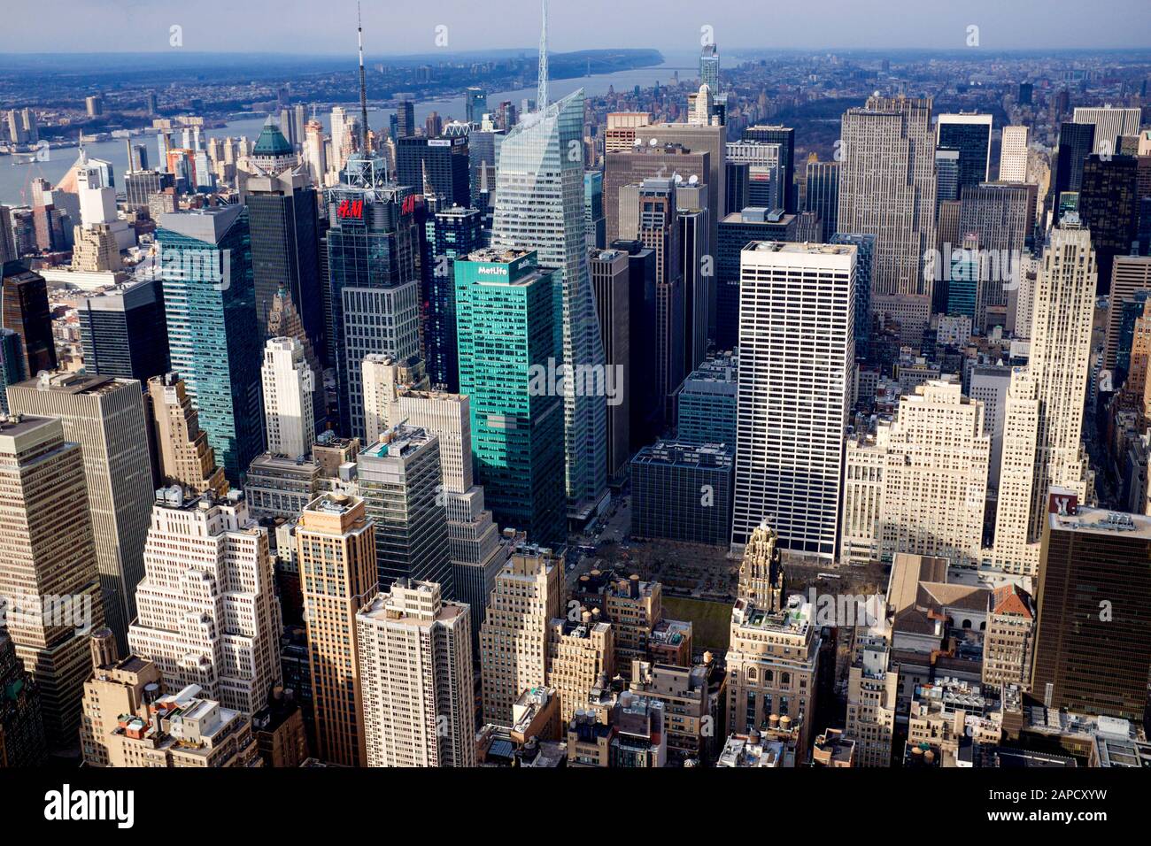 New York City buildings overview Stock Photo - Alamy