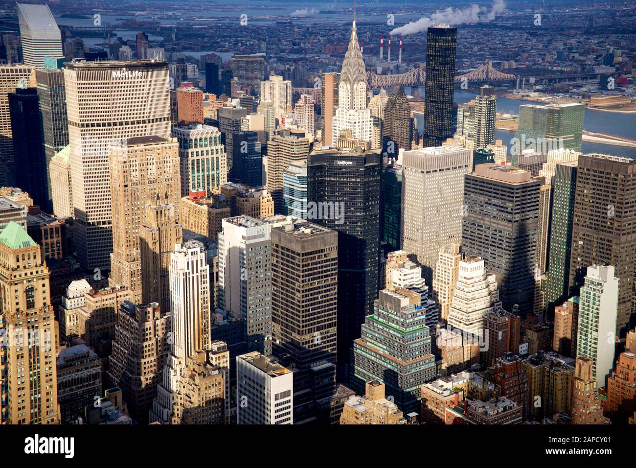 New York City buildings overview Stock Photo - Alamy
