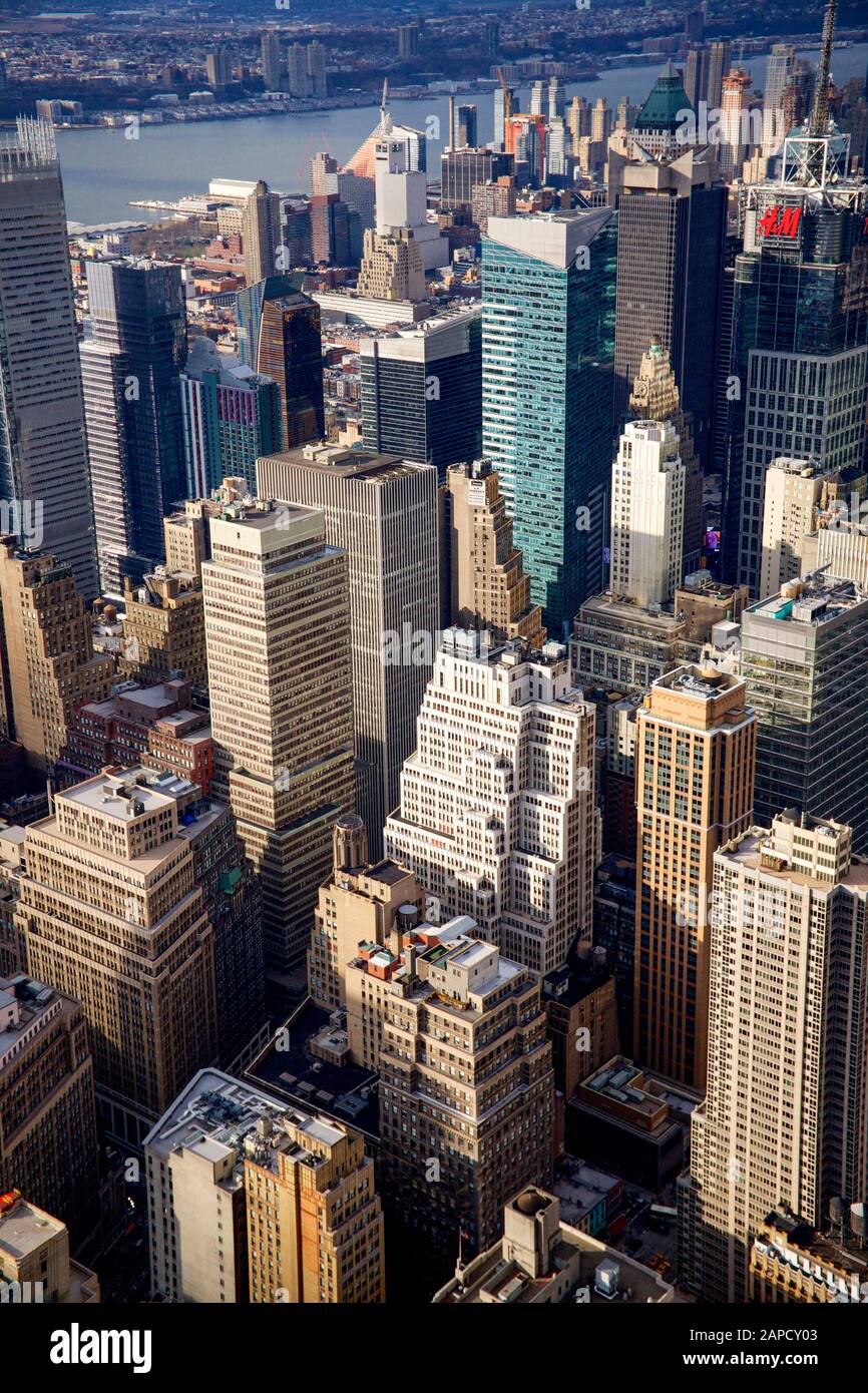 New York City buildings overview Stock Photo - Alamy