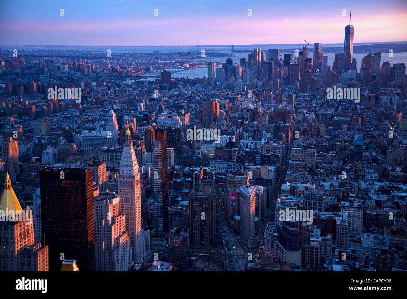 New York City buildings overview Stock Photo - Alamy
