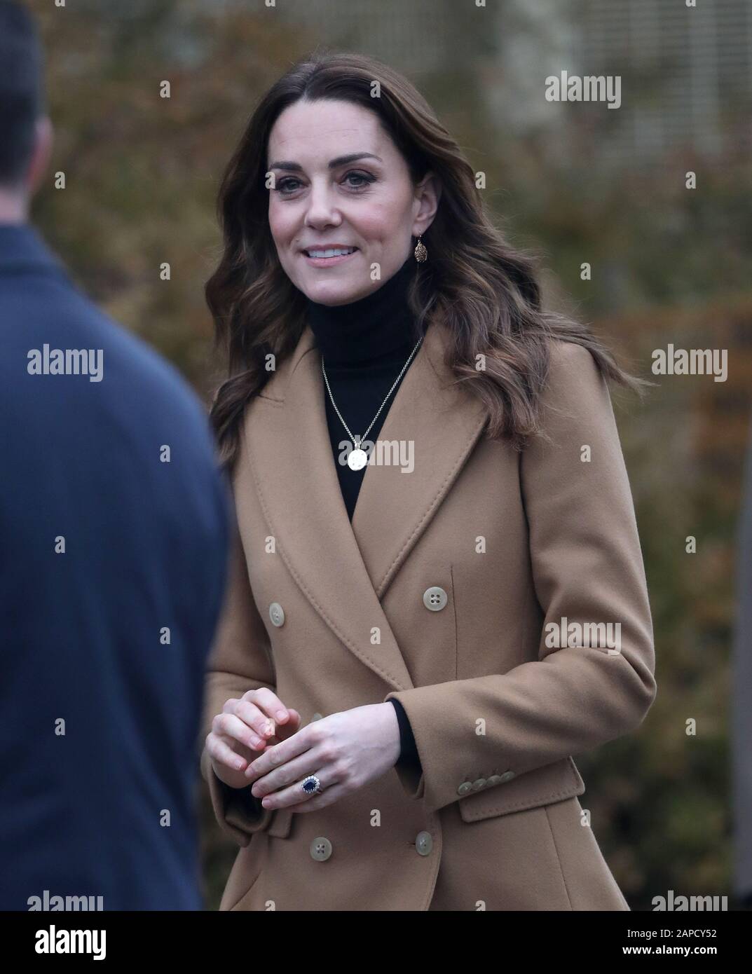 Duchess cambridge kate middleton visits hi-res stock photography and ...