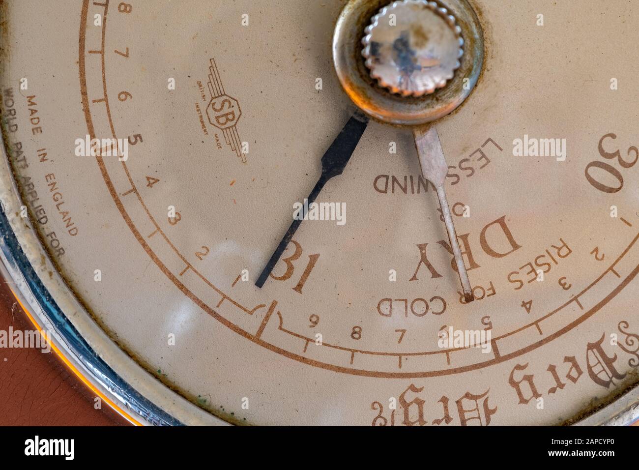 Barometer face hi-res stock photography and images - Alamy