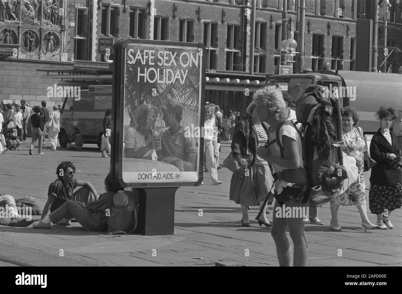 Posters warn holidaymaker hi-res stock photography and images - Alamy