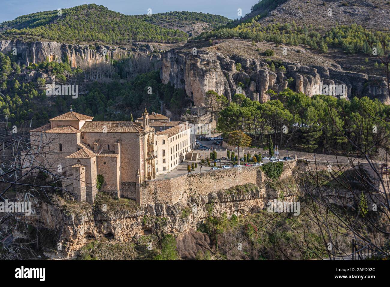 former San Pablo convent from fifteenth century nestled between the ...