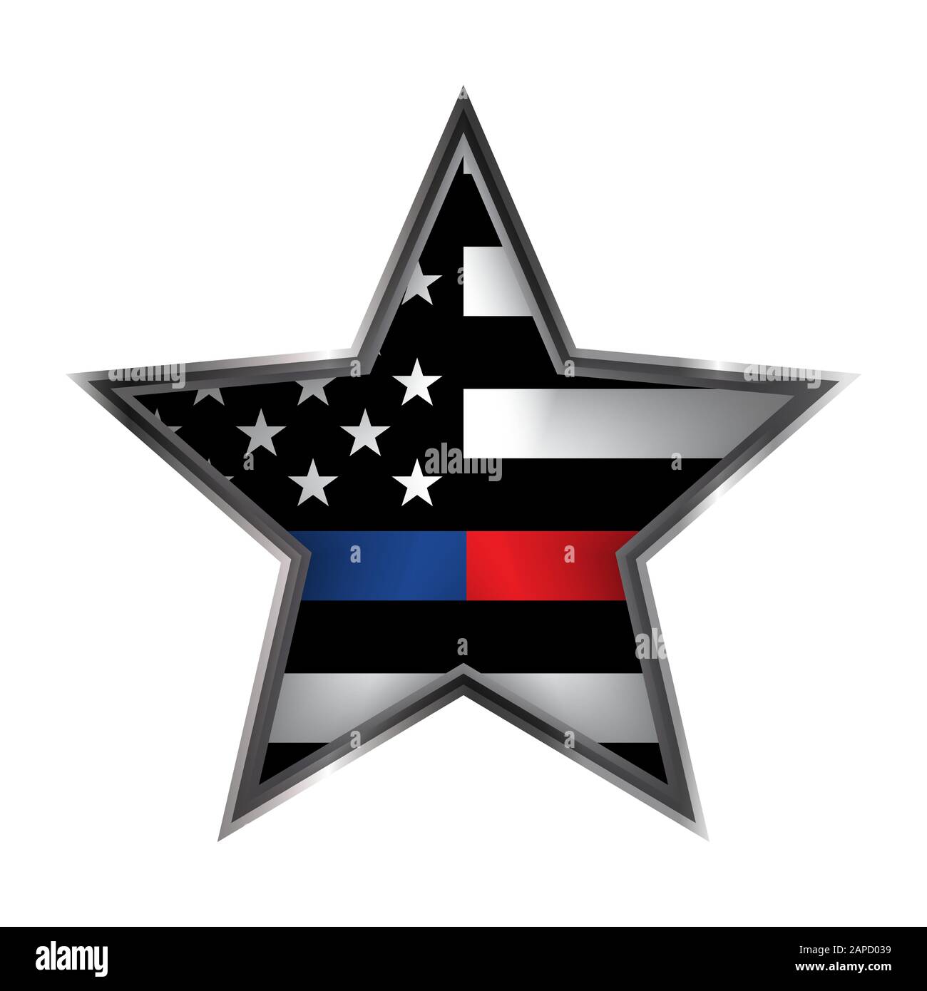 First responder police and fire Stock Vector Images - Alamy