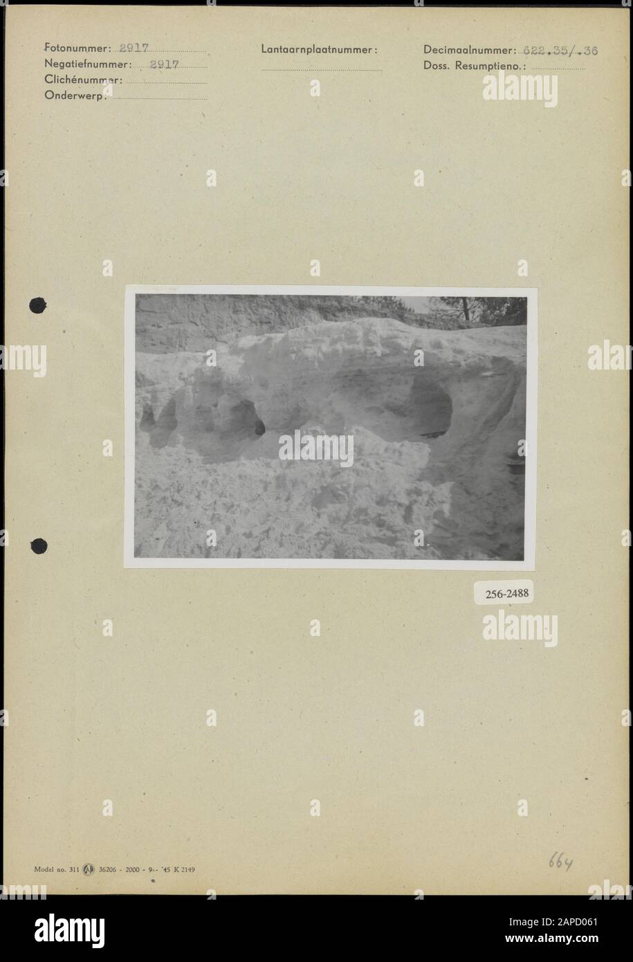 Quarries Description: Excavation of a marl quarry Date: undated ...