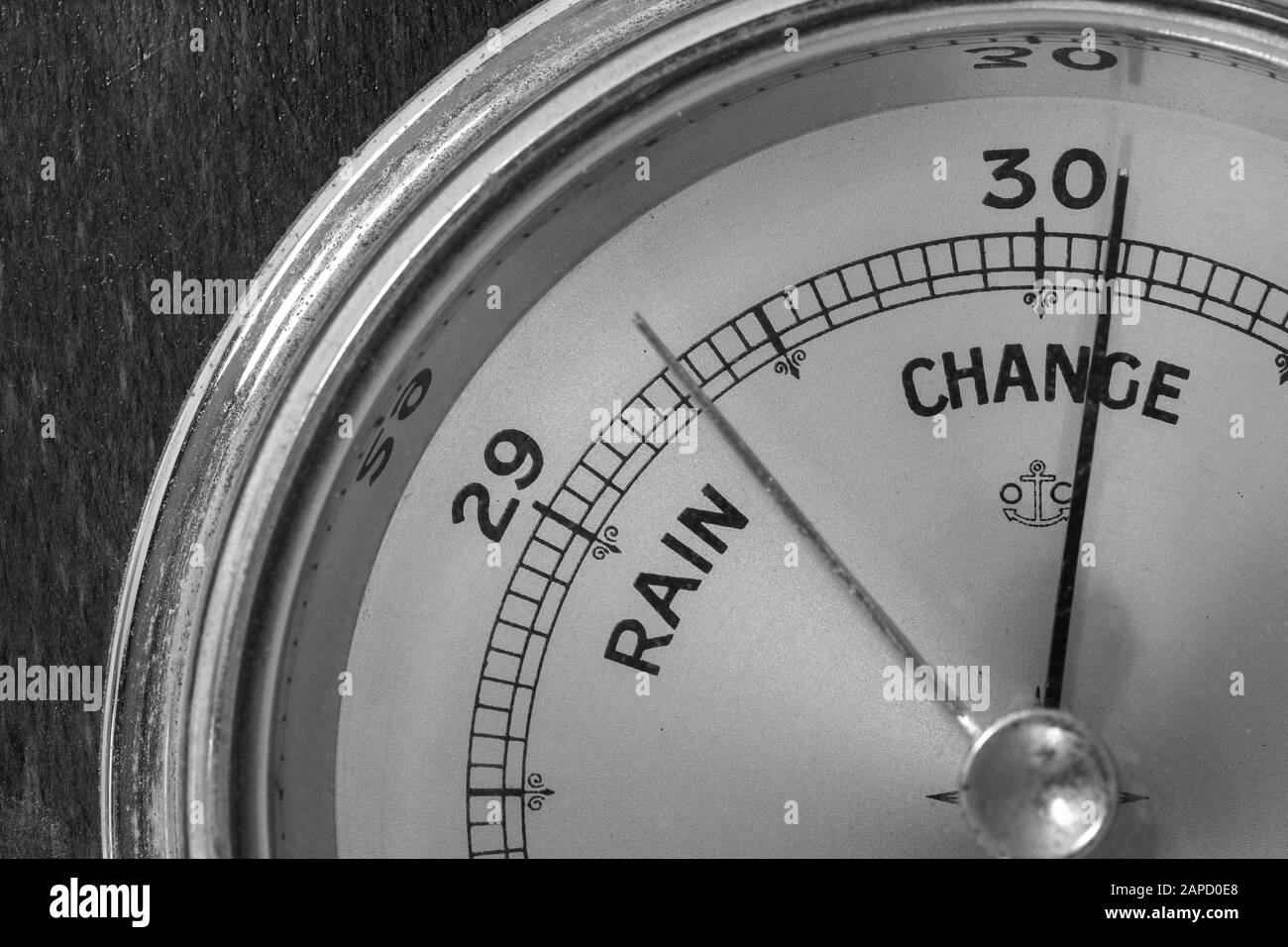 Antique barometer Black and White Stock Photos & Images - Alamy
