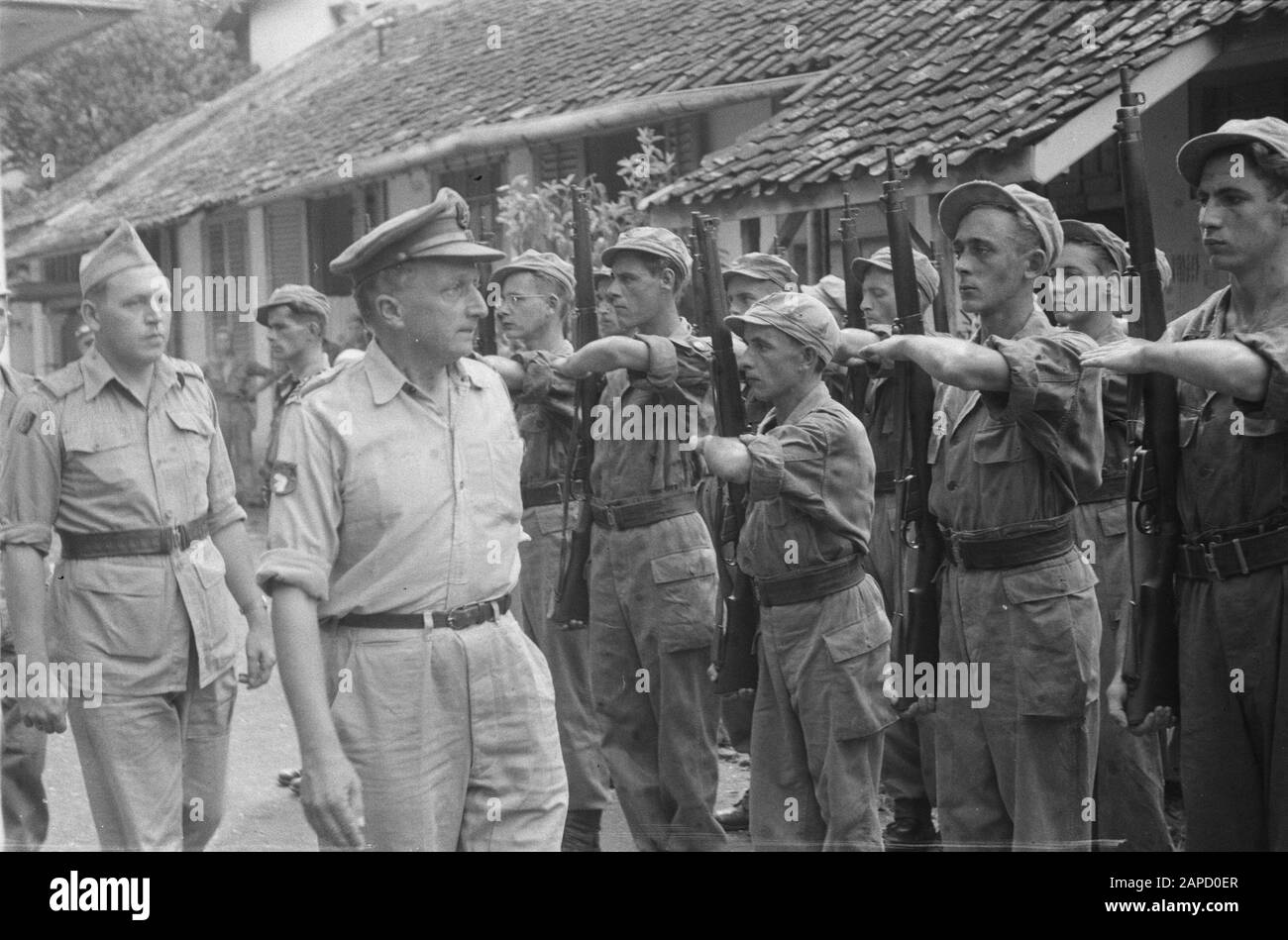 Farewell to Colonel Baas Becking Description: Farewell by the Company 2 ...