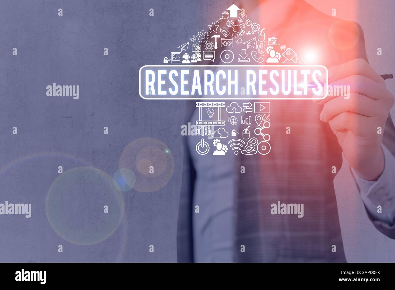 Word writing text Research Results. Business photo showcasing findings ...