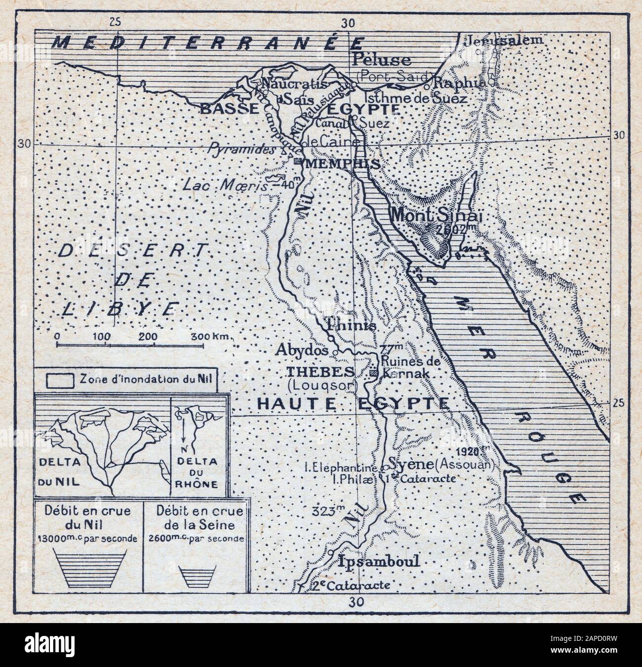 Carte de l'egypte ancienne hi-res stock photography and images - Alamy