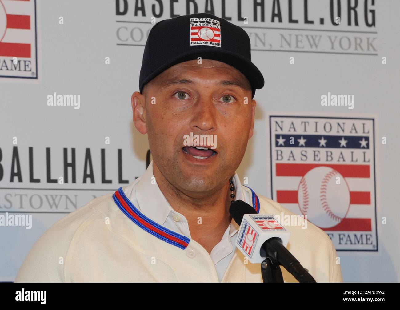 New York, United States. 22nd Jan, 2020. Baseball Writers' Association ...