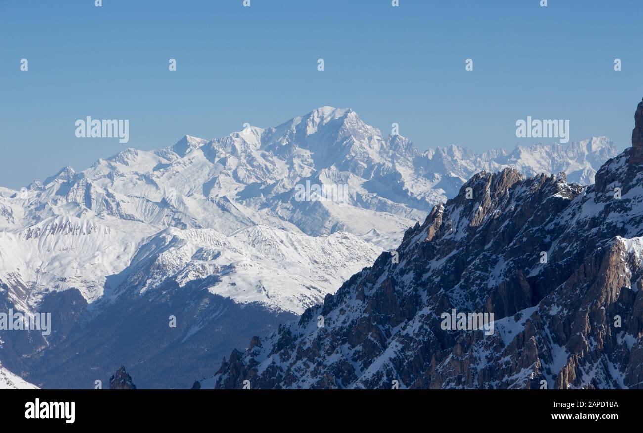 View mont blanc in autumn hi-res stock photography and images - Alamy