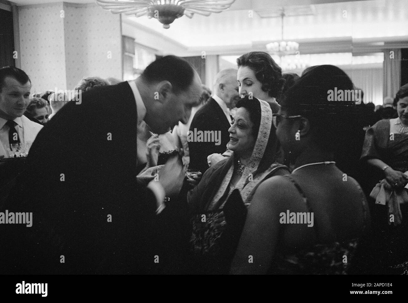 Farewell dinner of the Begum Ra'ana Liaquat Ali Khan, ambassador of ...
