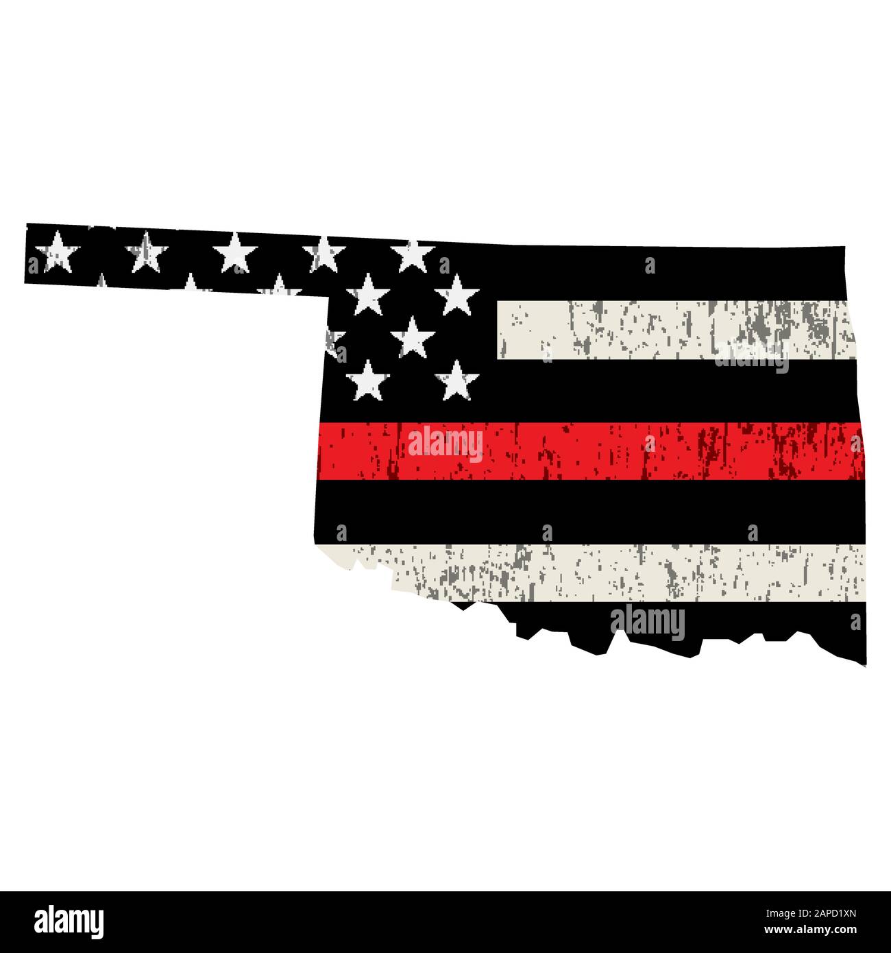 Fire in state forest Stock Vector Images - Alamy