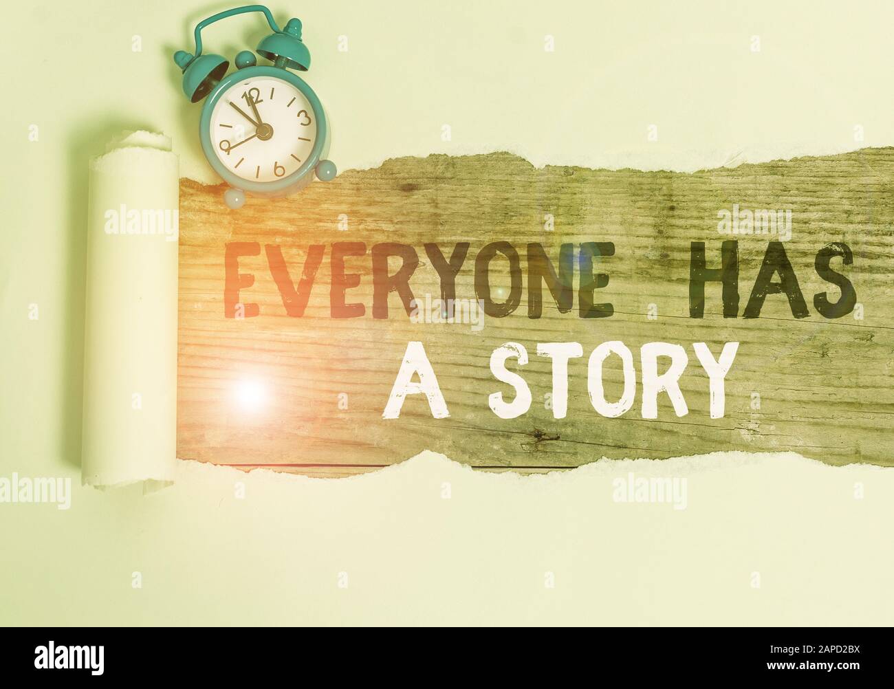 Conceptual hand writing showing Everyone Has A Story. Concept meaning ...