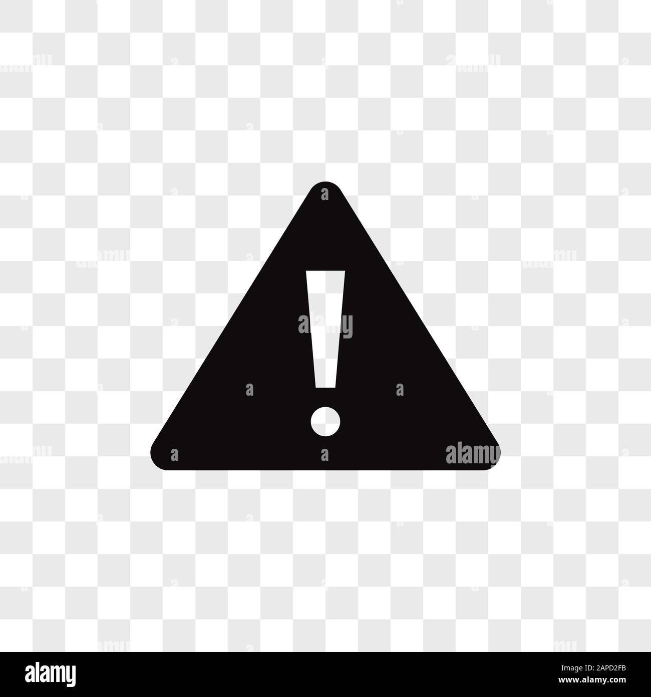 Warning Vector Icon Attention Symbol In Modern Design Style For Web Site And Mobile App Stock