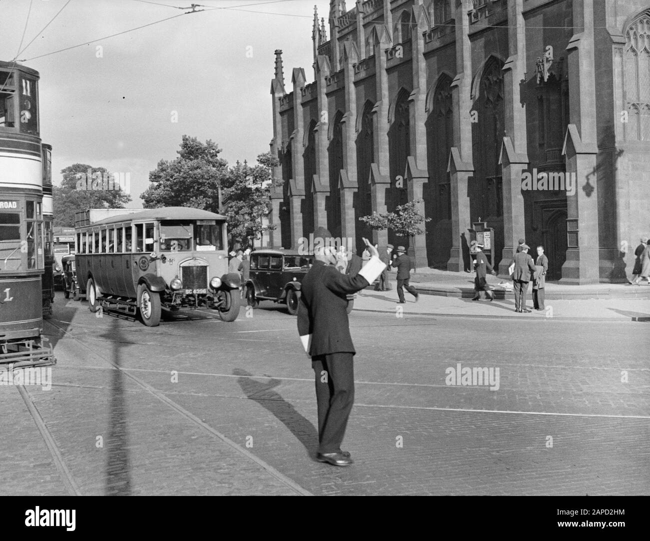 Police agent traffic Black and White Stock Photos & Images - Alamy