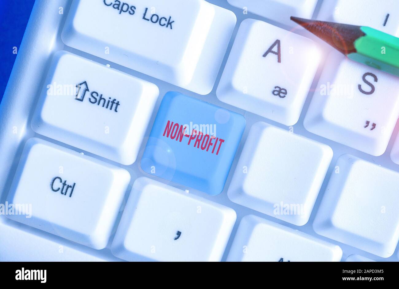 Text sign showing Non Profit. Business photo text type of organization ...
