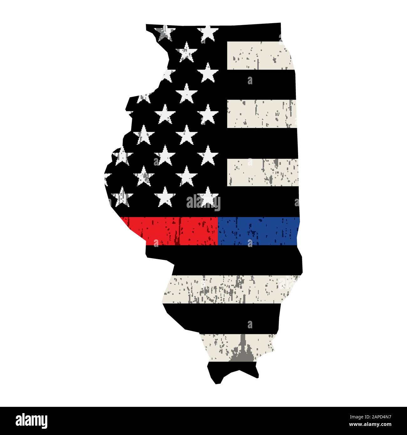 Illinois fire Stock Vector Images - Alamy